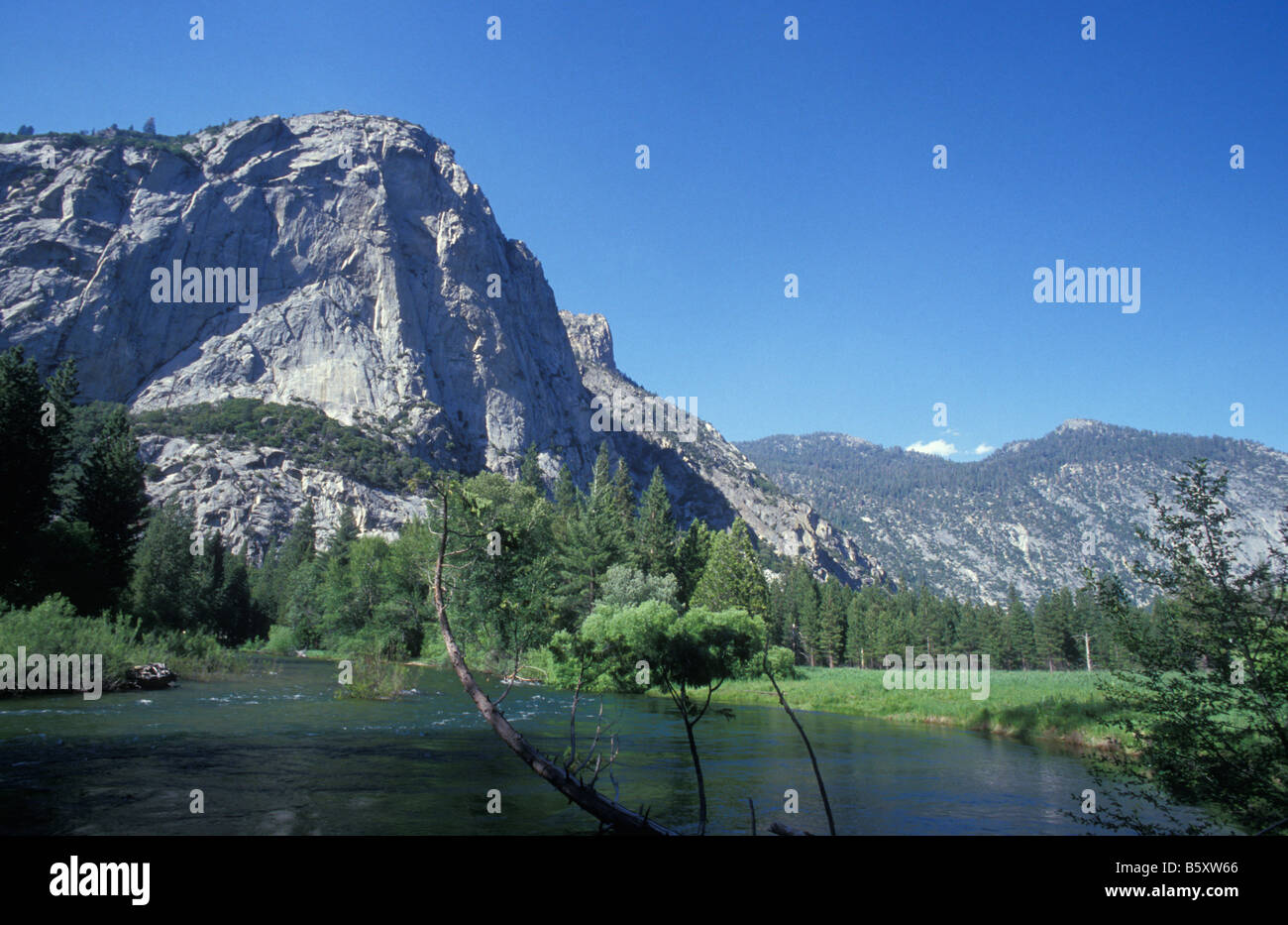 Cedar Grove at Kings Canyon National Park California USA Stock Photo ...