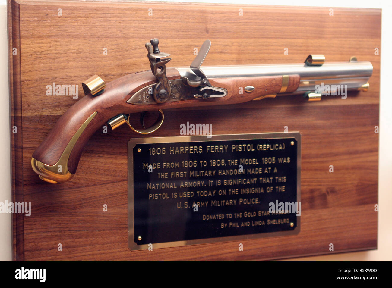 Flintlock mechanism on pistol Stock Photo - Alamy