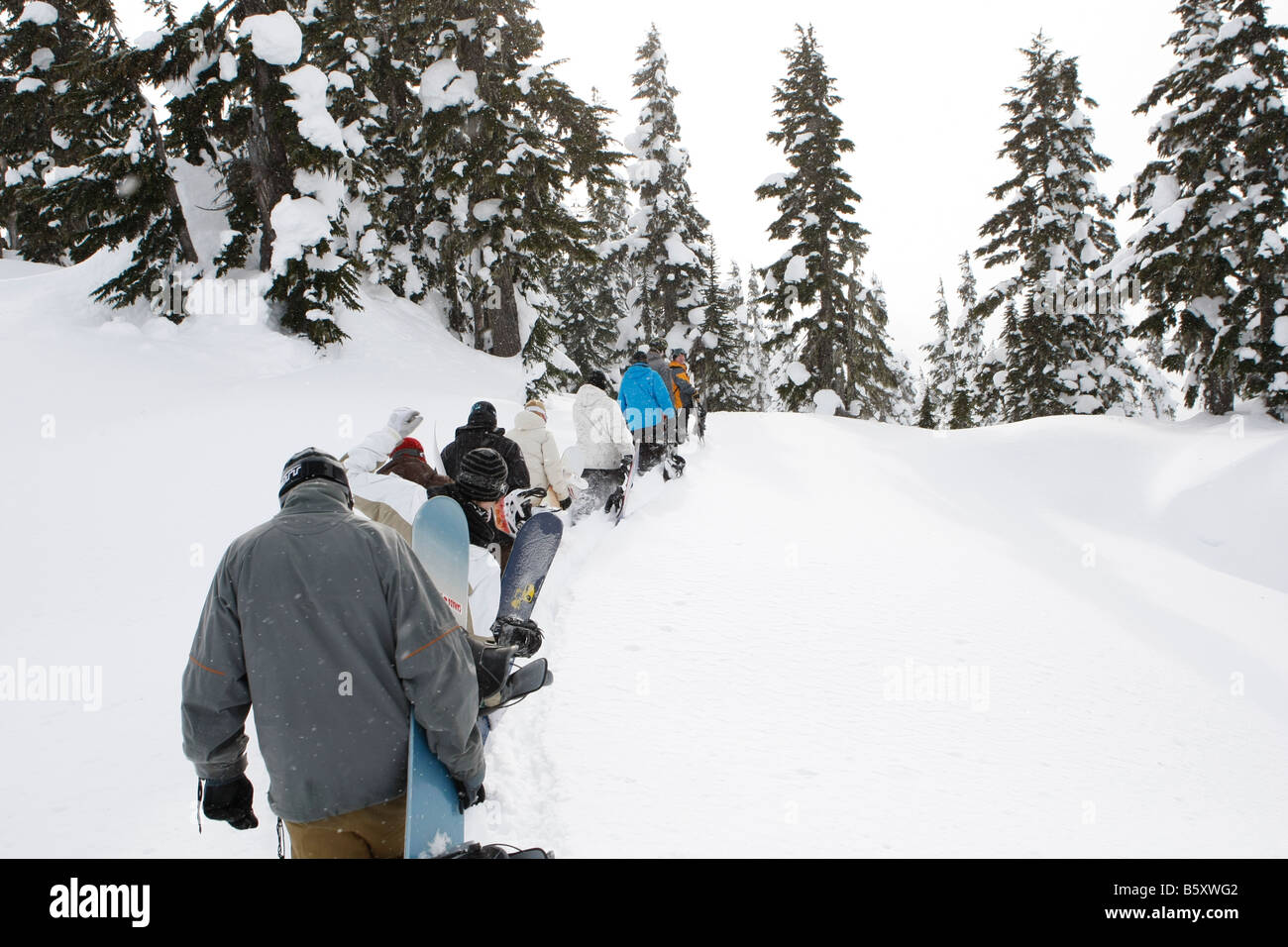 Walking deep snow hi-res stock photography and images - Alamy