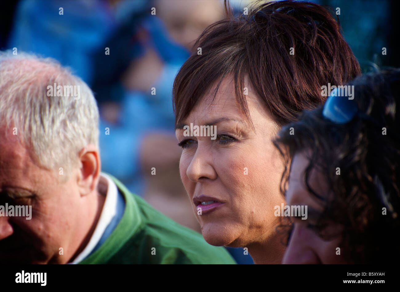 Harry Gration and Christa Ackroyd of the BBC s Look North programme at ...