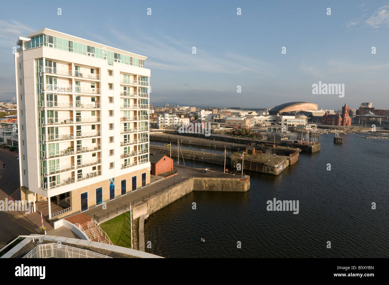 Cardiff bay redevelopment hi-res stock photography and images - Alamy