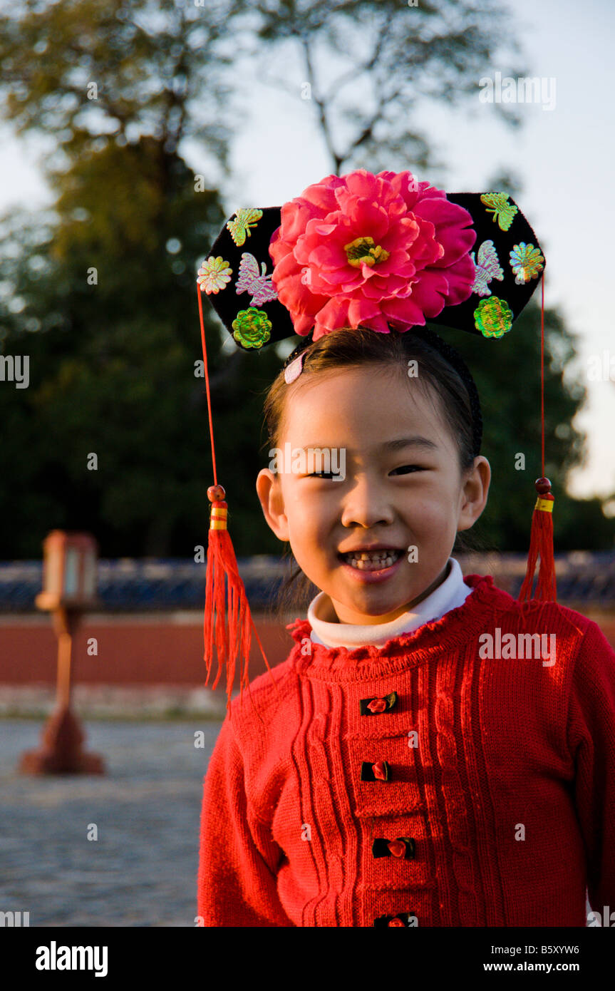 Asia china beijing portrait little hi-res stock photography and images ...
