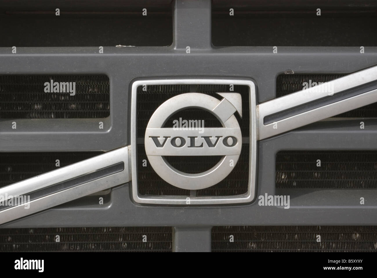 Volvo Badge logo insignia Stock Photo - Alamy