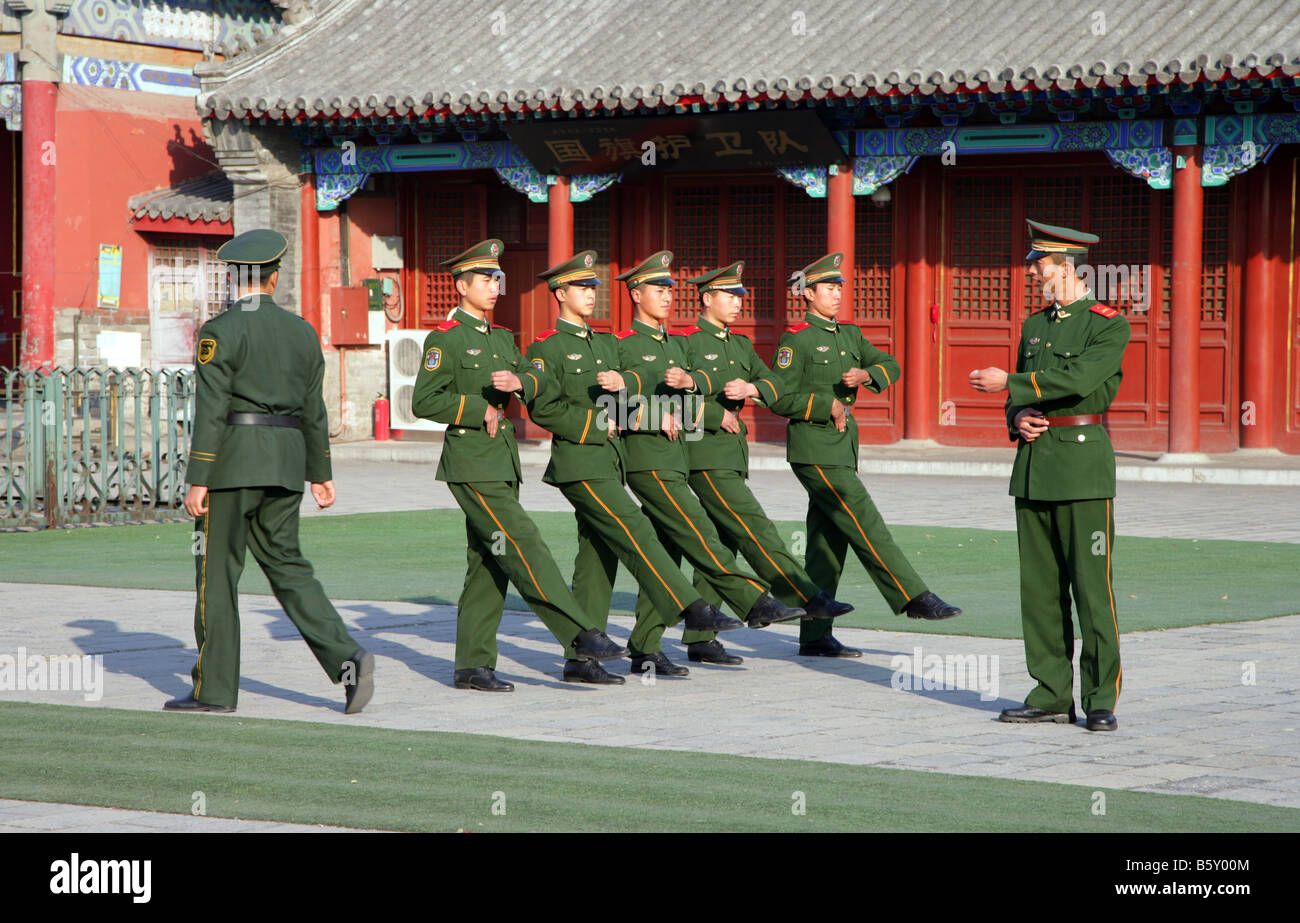 Guard Duty Forbidden City Beijing China sign says Guardians of our ...