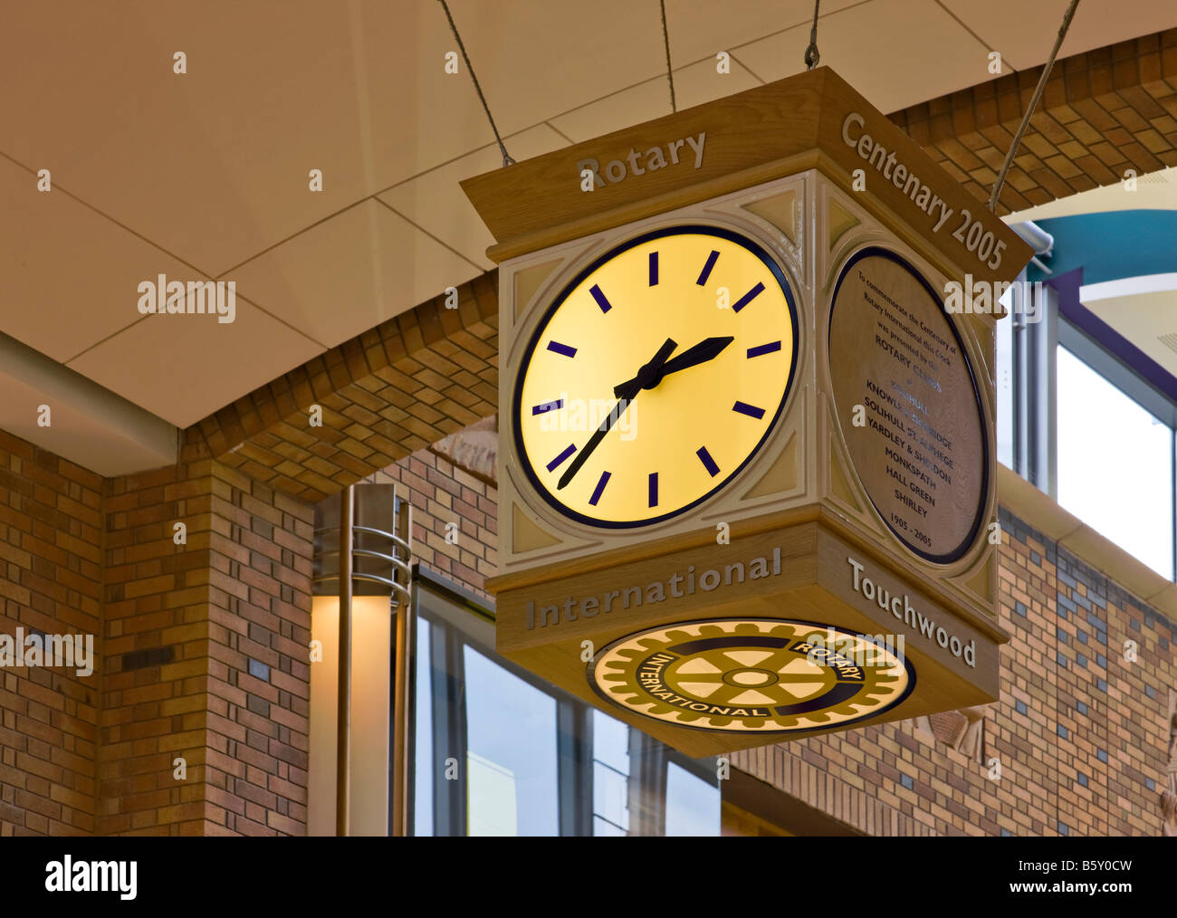 Touchwood Shopping Centre in Solihull Stock Photo - Alamy