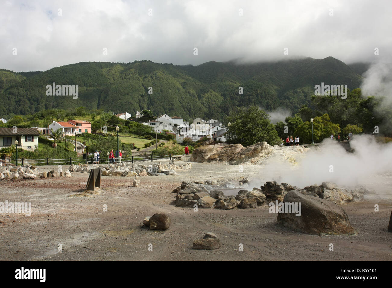 The azores portugal hot springs hi-res stock photography and images - Alamy
