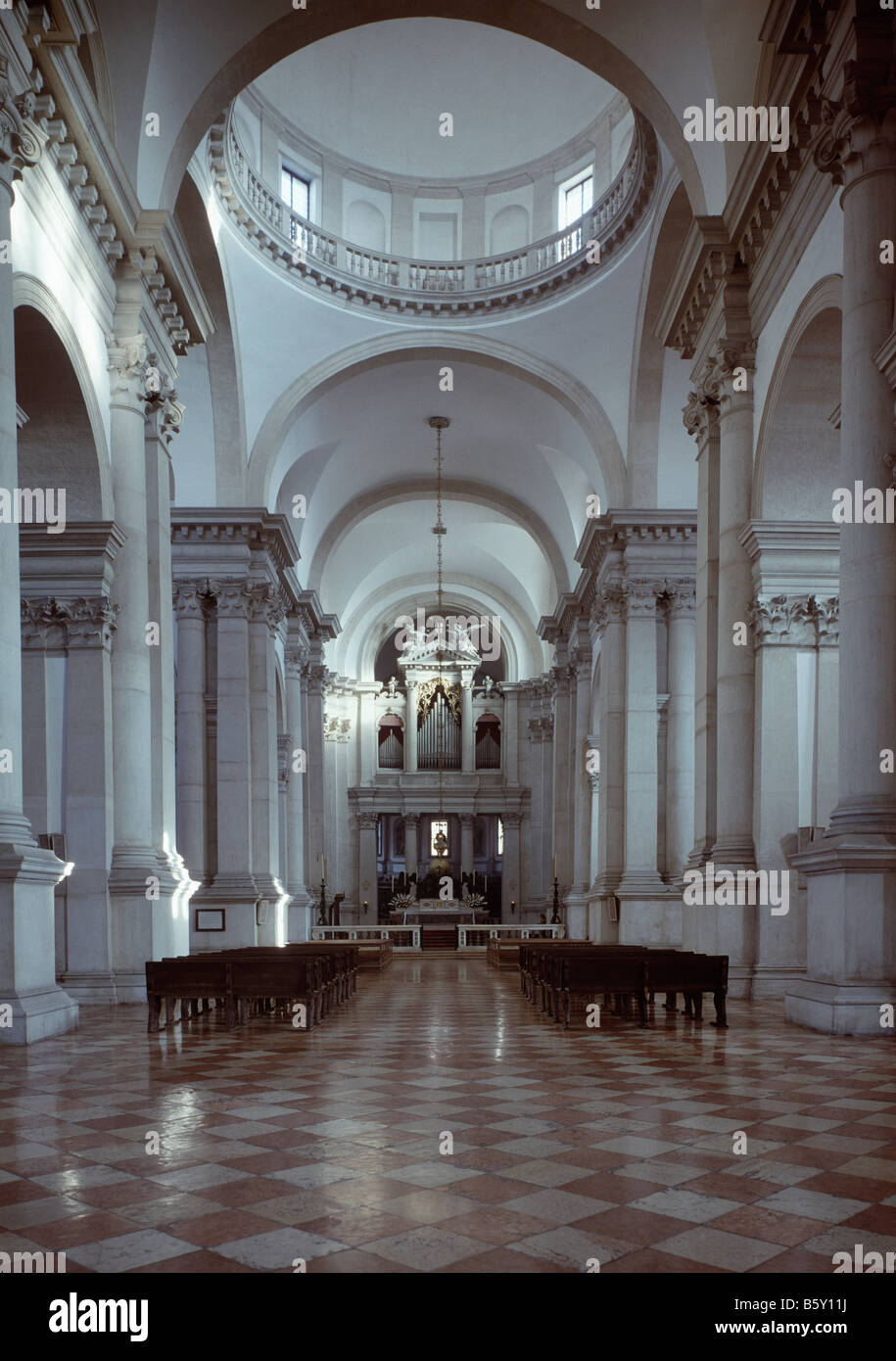 San Giorgio Maggiore Venice interior Stock Photo - Alamy