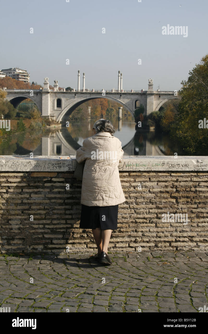 Rome ponte milvio flaminio hi-res stock photography and images - Alamy