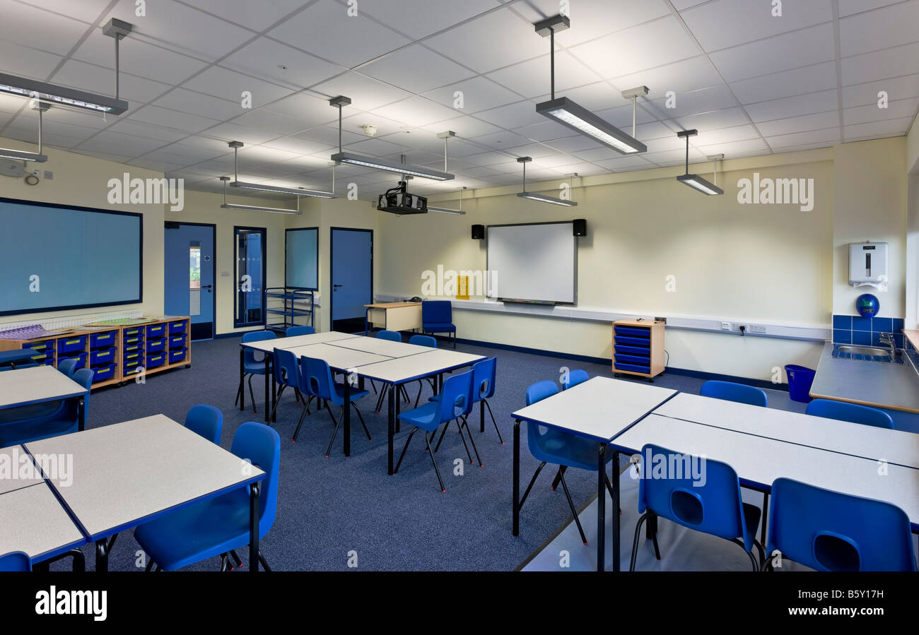 Priory Rise Primary School in Tattenhoe Park Milton Keynes Stock Photo ...