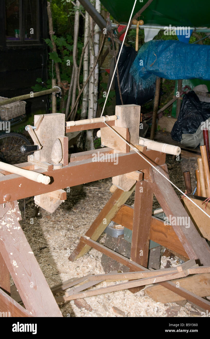 Pole lathe hi-res stock photography and images - Alamy