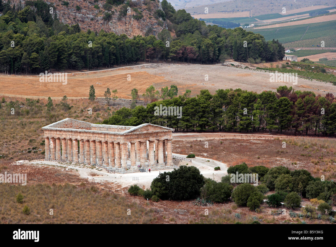 Greek Temple, Segesta, Sicily Stock Photo - Alamy