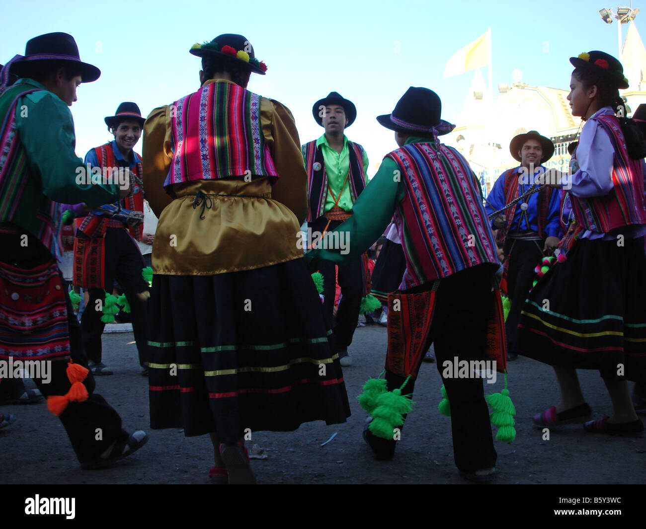 La Tirana Festival, in the north of Chile a traditional indigenous ...
