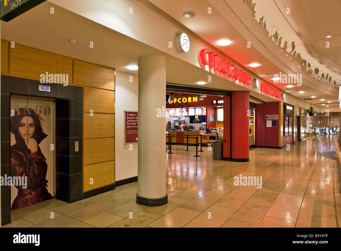 Touchwood Shopping Centre in Solihull Stock Photo - Alamy
