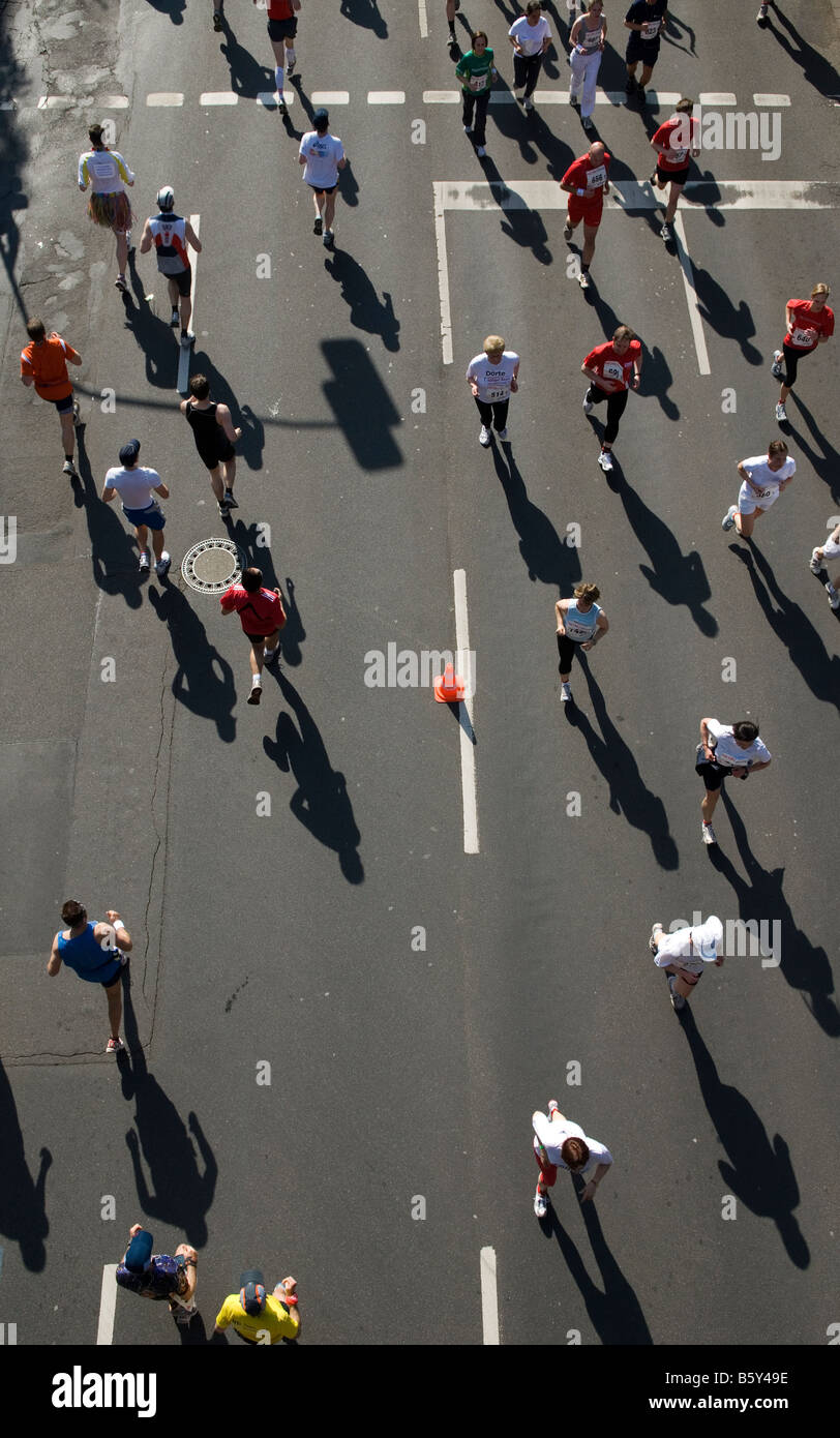 Marathon Runners, Aerial High Resolution Stock Photography and Images ...