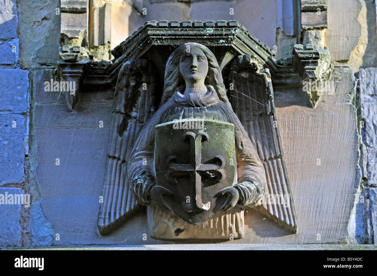 Angel shield hi-res stock photography and images - Alamy