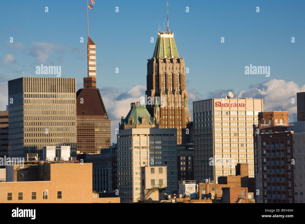 Baltimore city skyline hi-res stock photography and images - Alamy