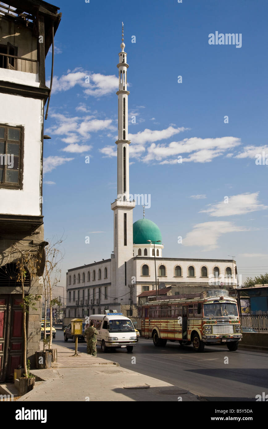 A mosque east of the old city of Damascus. Damascus, Syria Stock Photo ...