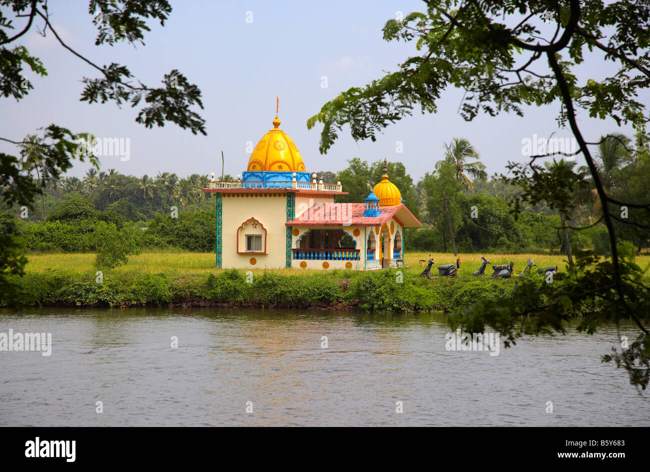 Hindu Temple, Goa, India Stock Photo - Alamy