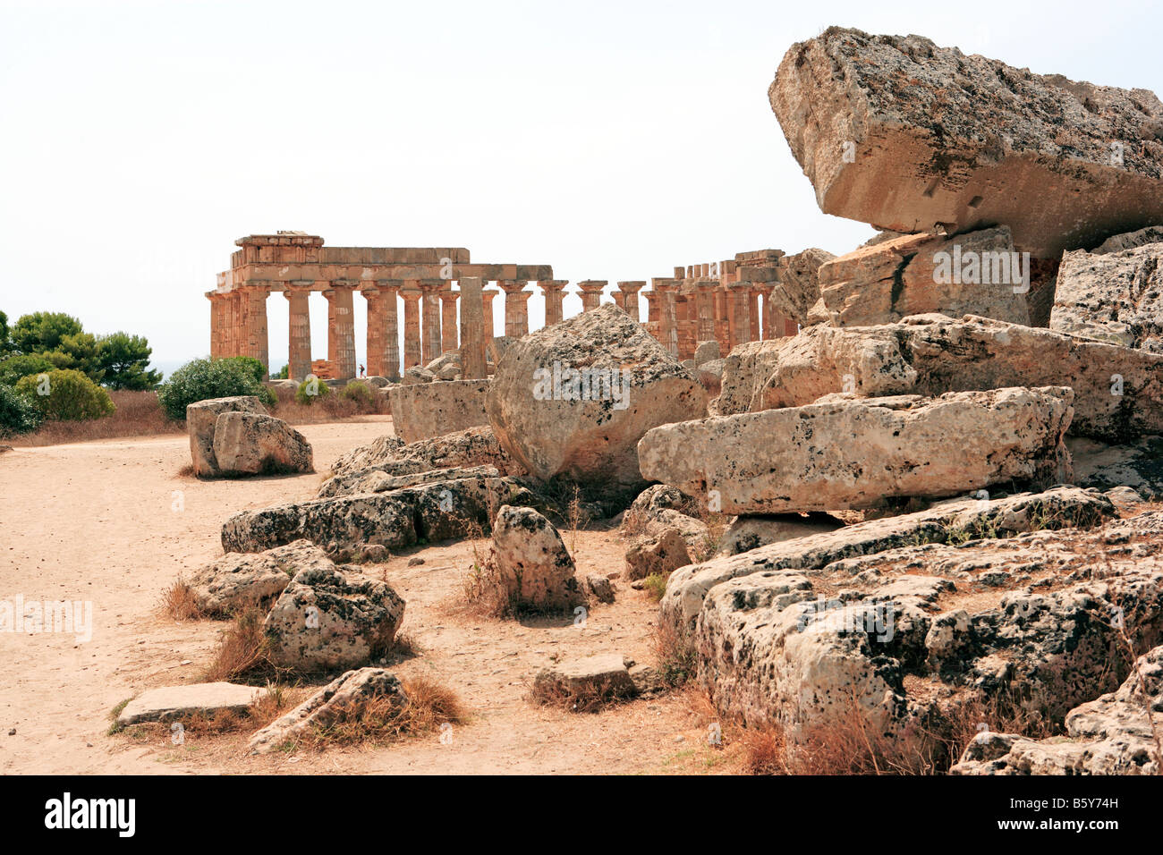 Selinunte eastern temples hi-res stock photography and images - Alamy