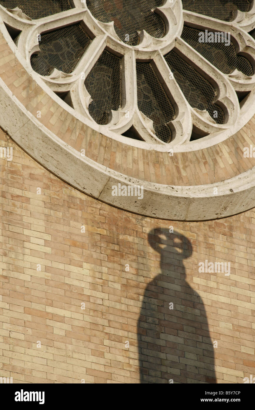 Church window in rome hi-res stock photography and images - Alamy