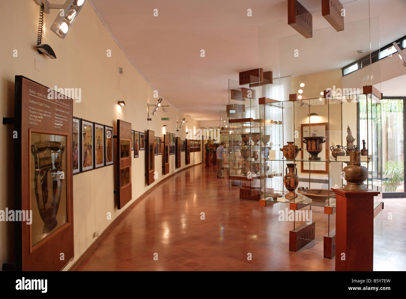 Archaeological Museum, Agrigento, Sicily Stock Photo - Alamy