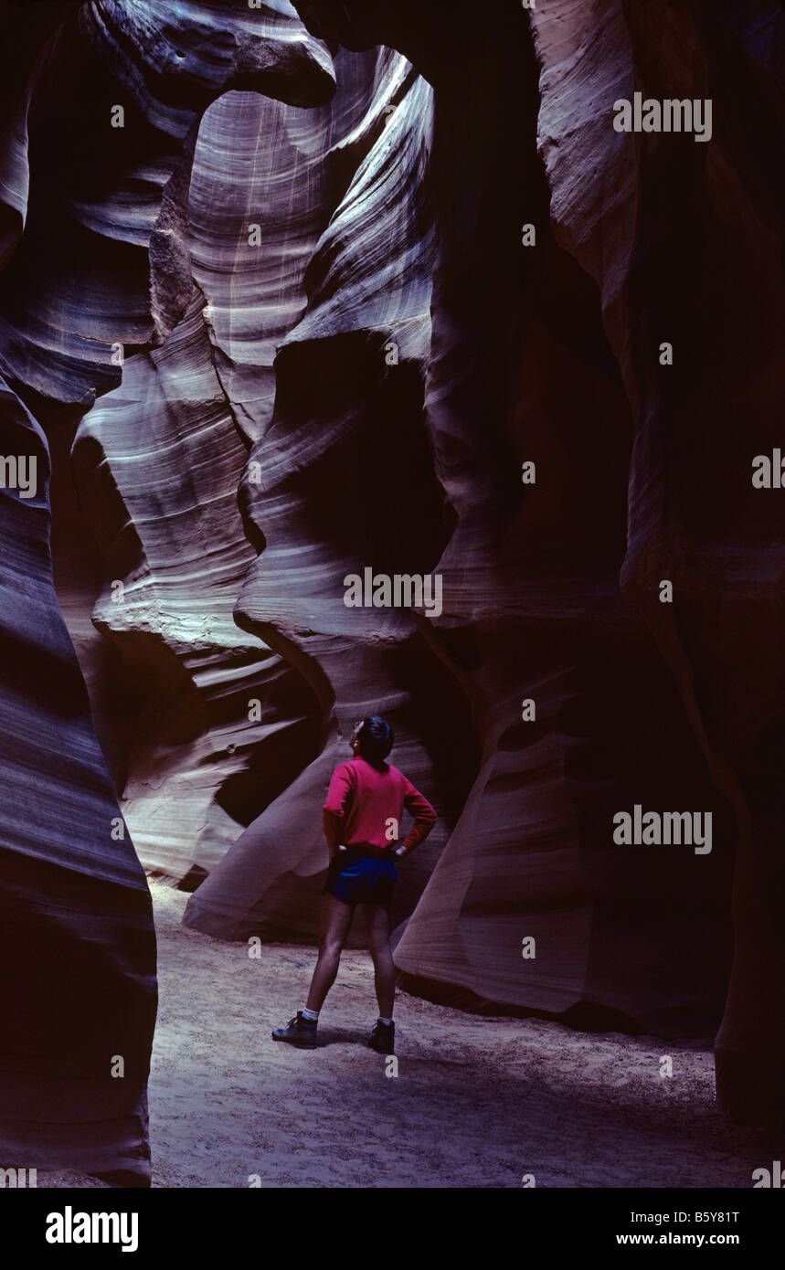 Antelope canyons stunning formations hi-res stock photography and ...