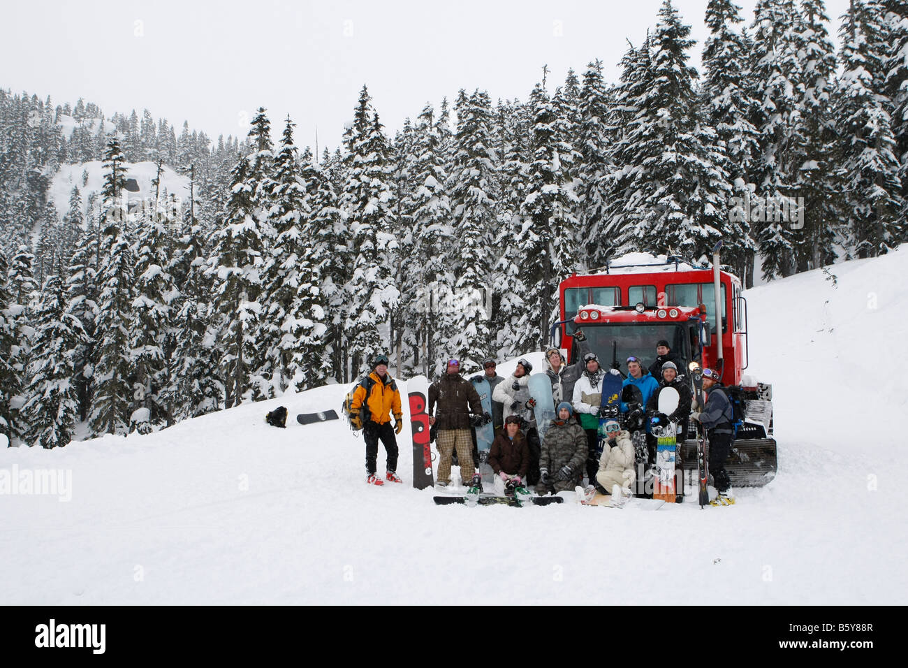 Tour snowcat hi-res stock photography and images - Alamy