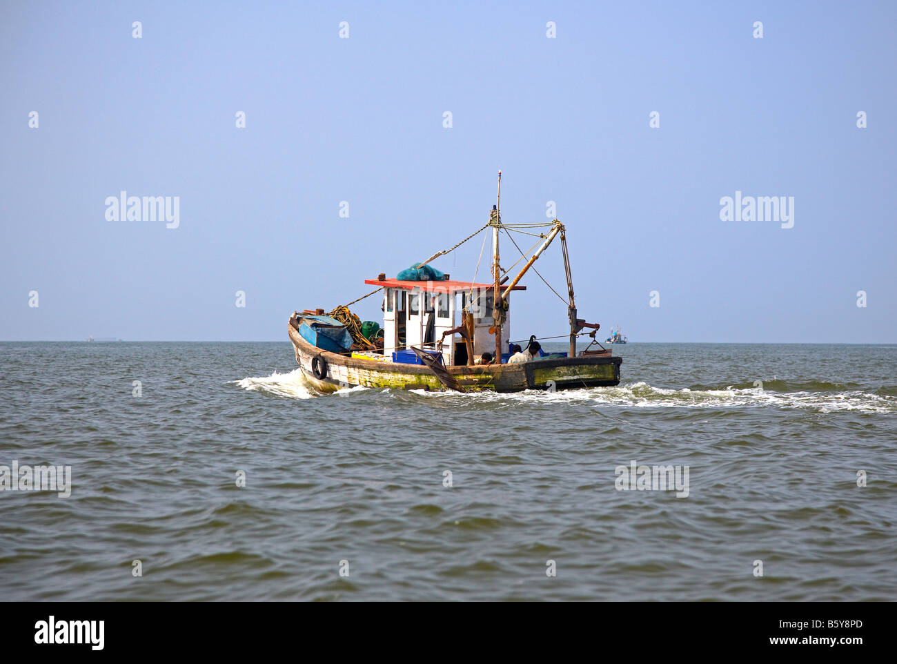 Fishing Boat, Goa, India Stock Photo - Alamy
