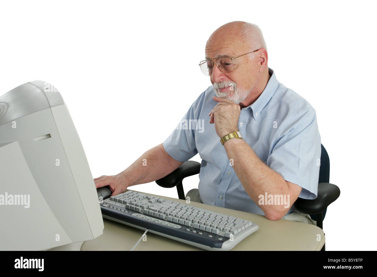 Man doing intelligent work hi-res stock photography and images - Alamy