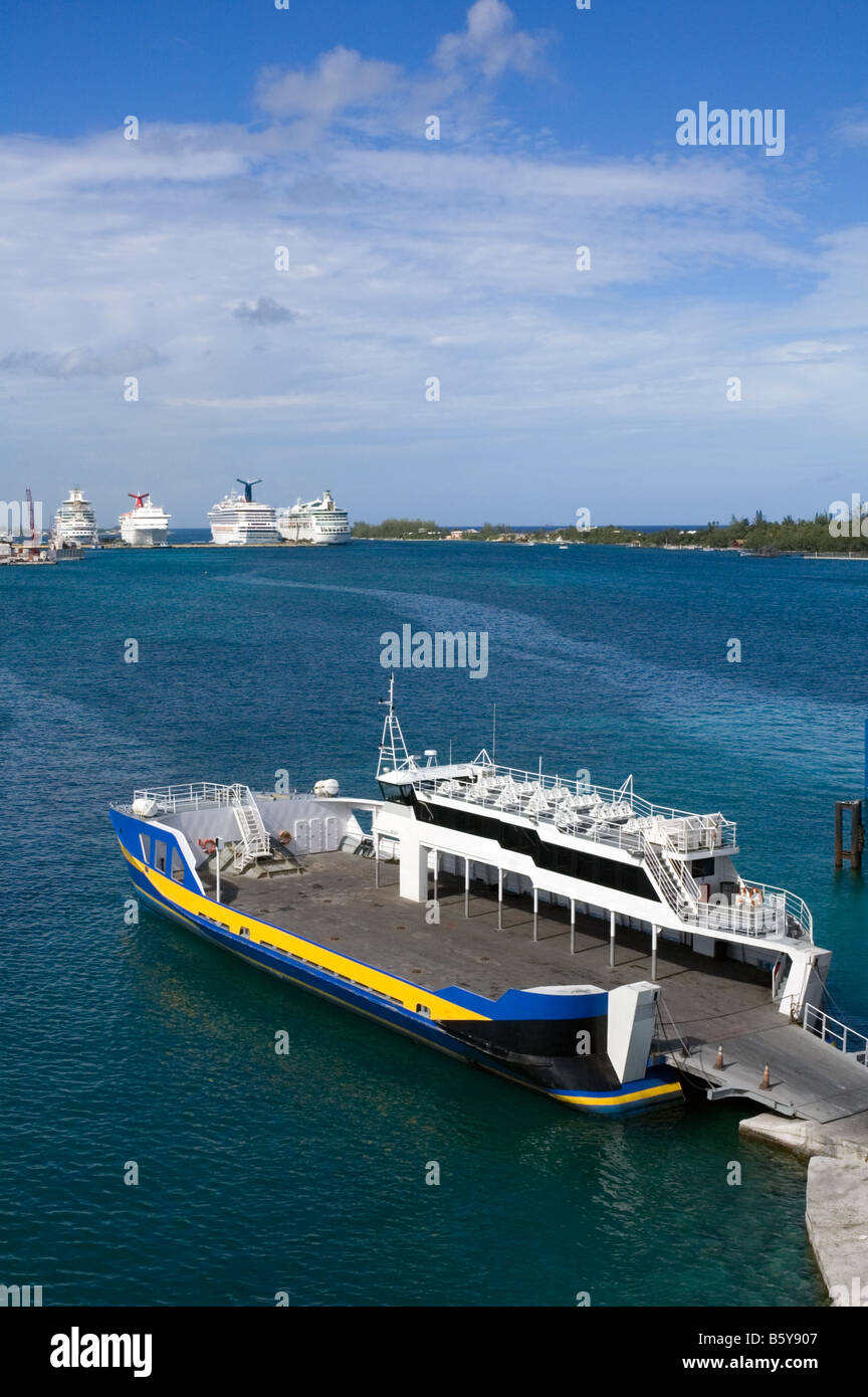 Ferry Boat, Nassau, New Providence, Bahamas Stock Photo - Alamy
