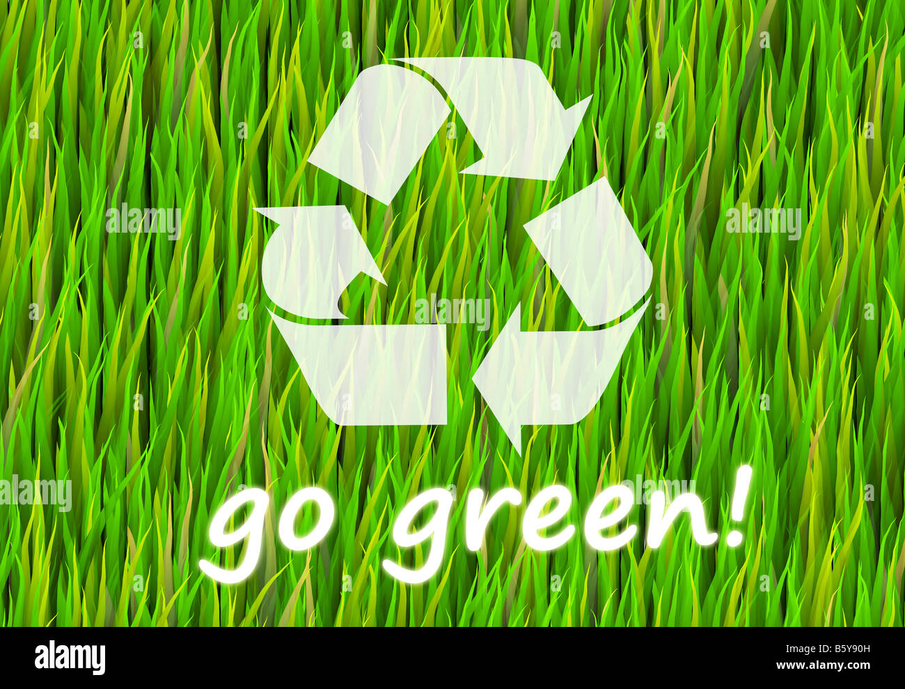 Go Green and Natural Now Abstract Background Stock Photo - Alamy