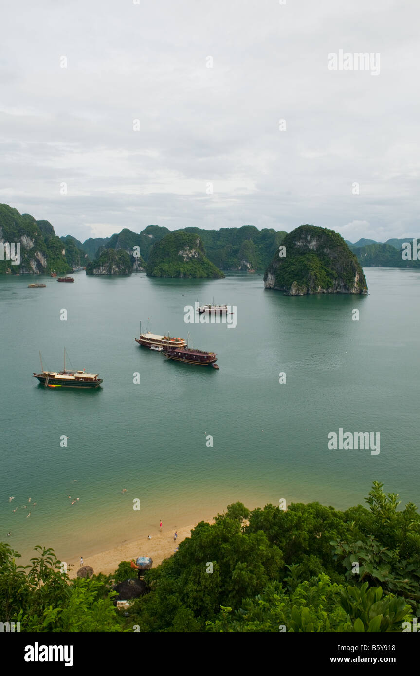 View of Halong Bay Stock Photo - Alamy