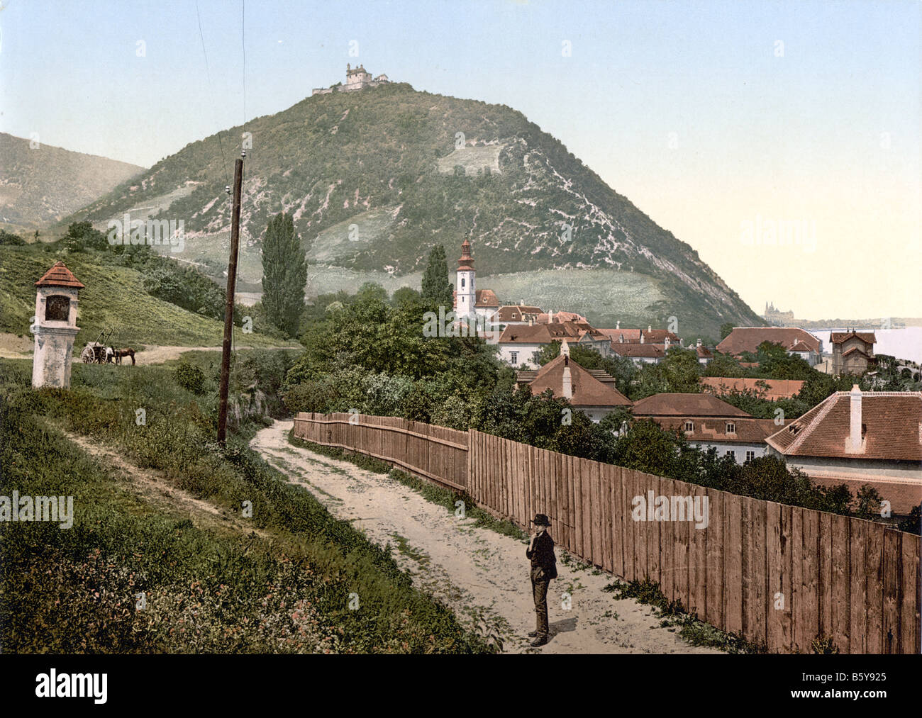 Leopoldberg, Vienna, Austria, ca. 1890 Stock Photo - Alamy