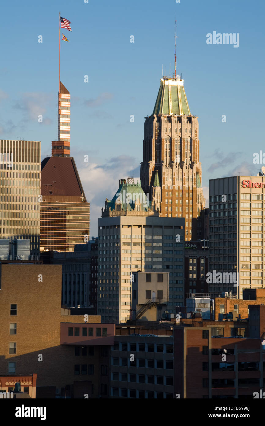Baltimore city skyline hi-res stock photography and images - Alamy