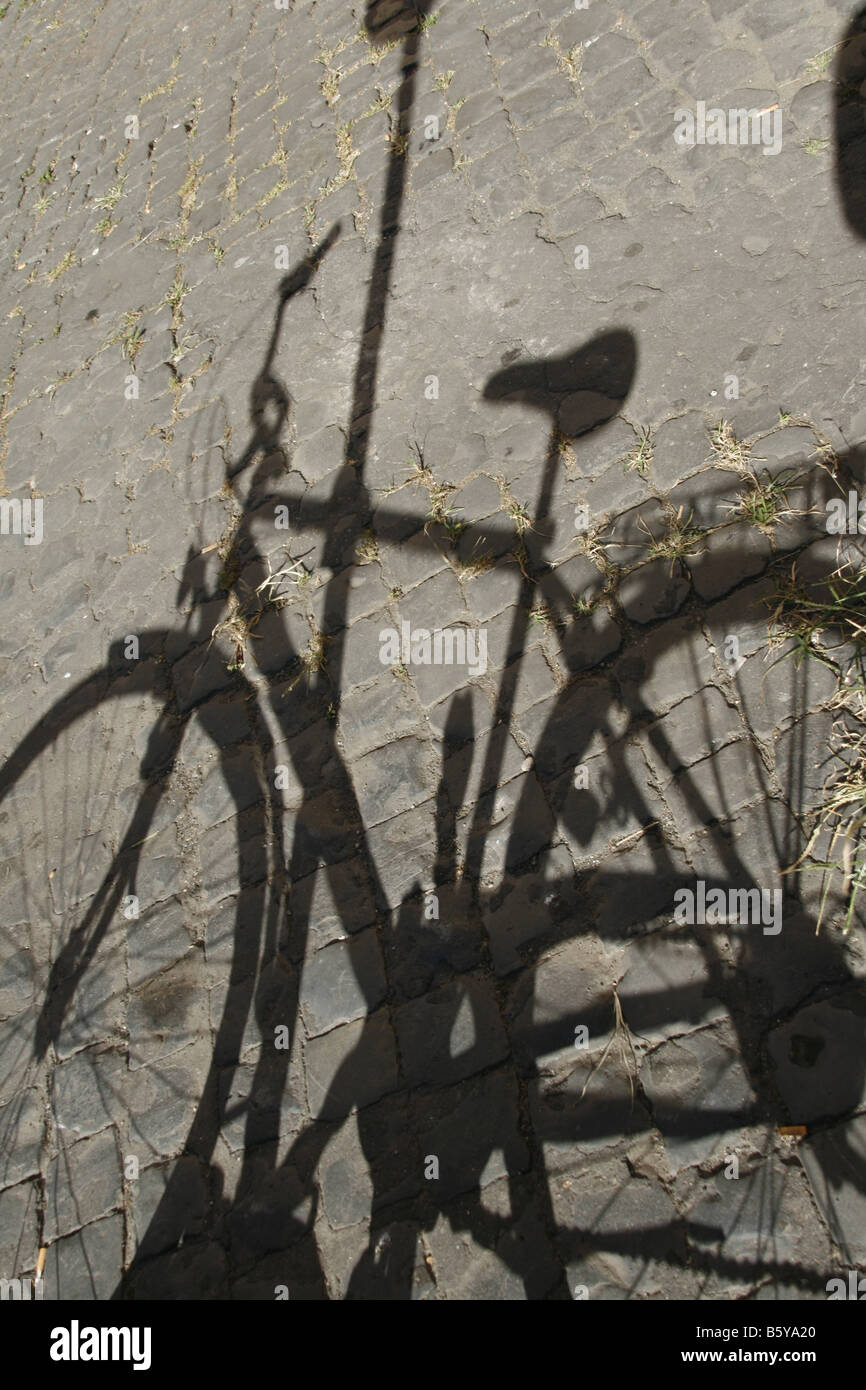 Lock pole pavement sidewalk surface abstract concept sun hi-res stock ...