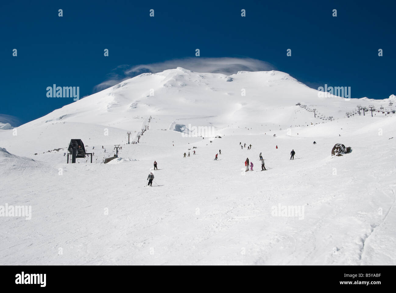 Turoa alpine village hi-res stock photography and images - Alamy