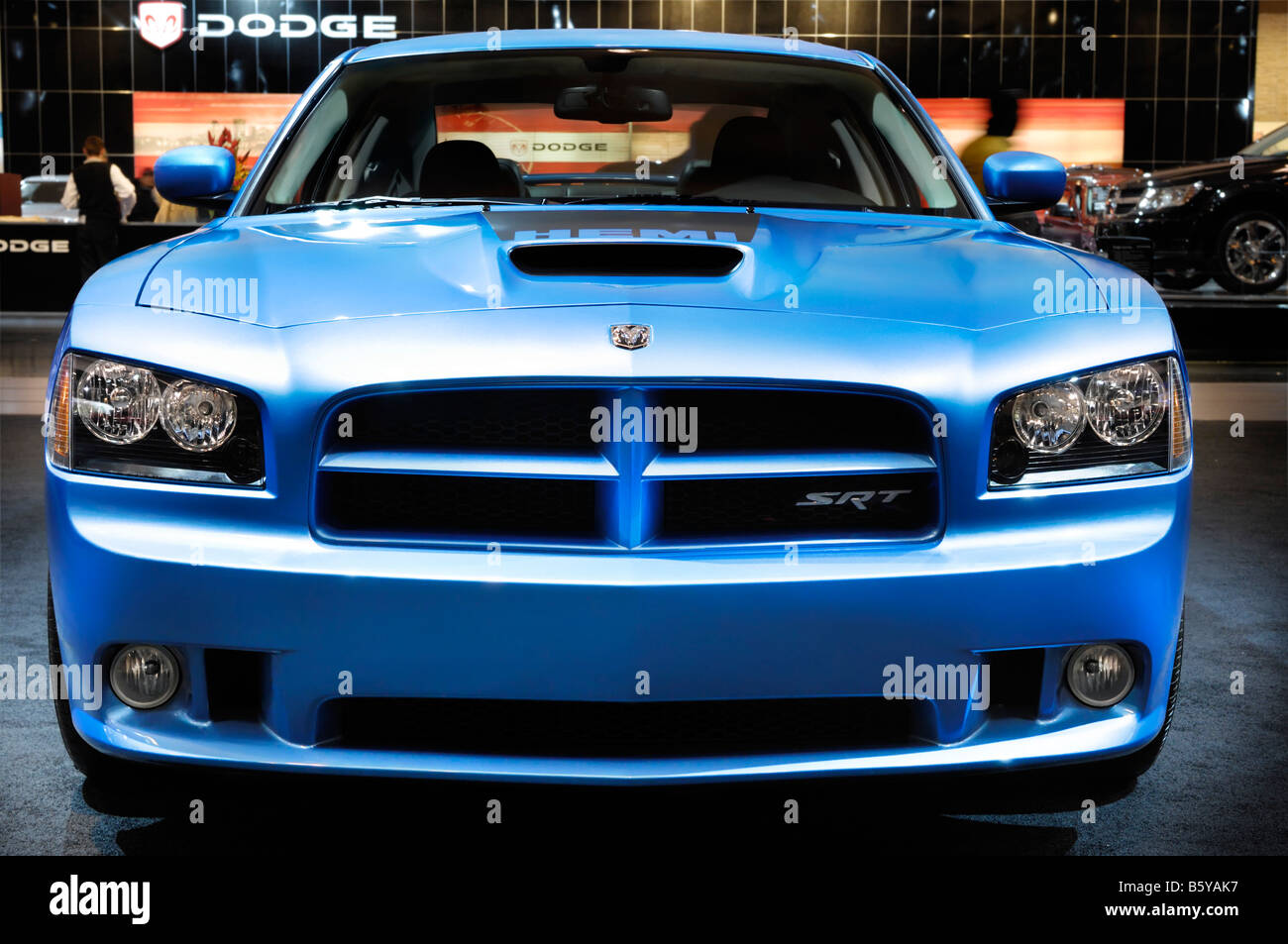 2009 Dodge Charger SRT HEMI V8 Stock Photo - Alamy