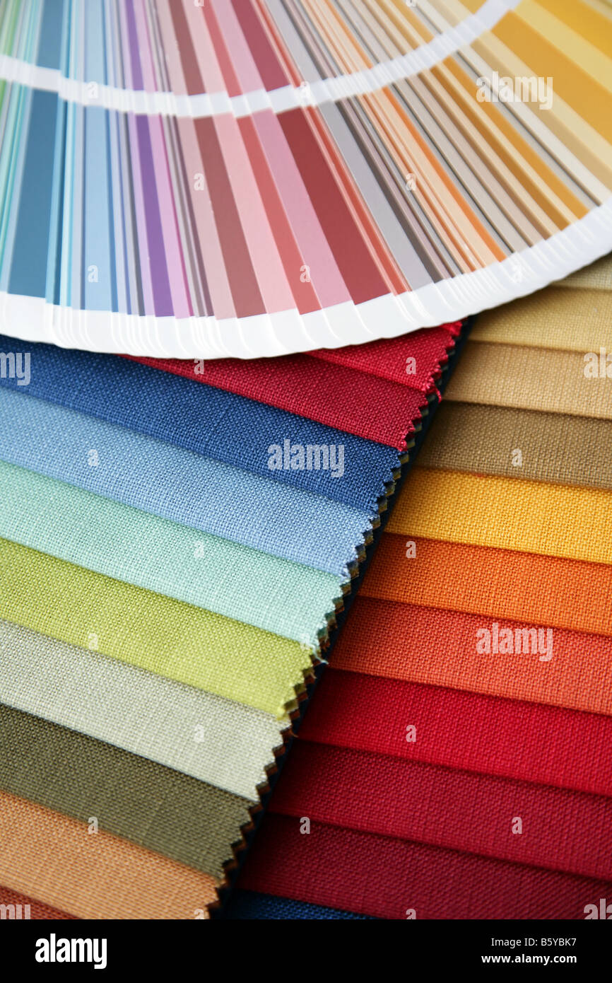 fabric-and-color-card-stock-photo-alamy