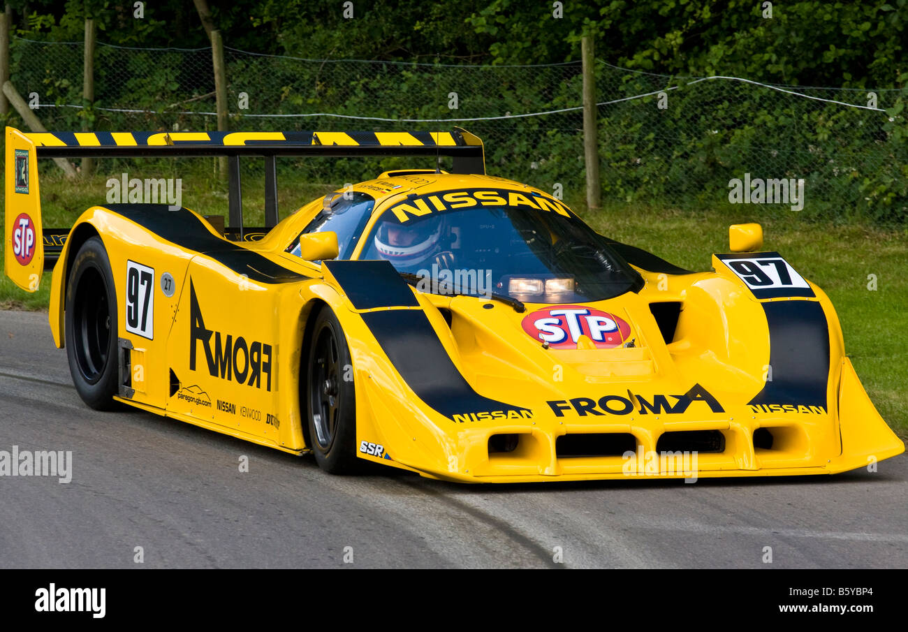 1990 Lola-Nissan R90 Le Mans racer at Goodwood Festival of Speed ...