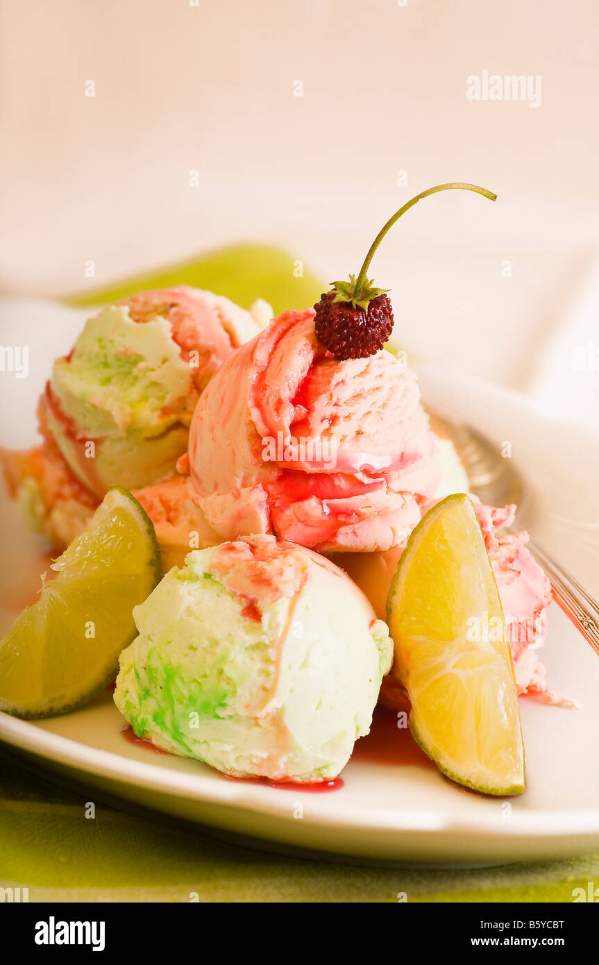 Tasty ice cream served hi-res stock photography and images - Alamy