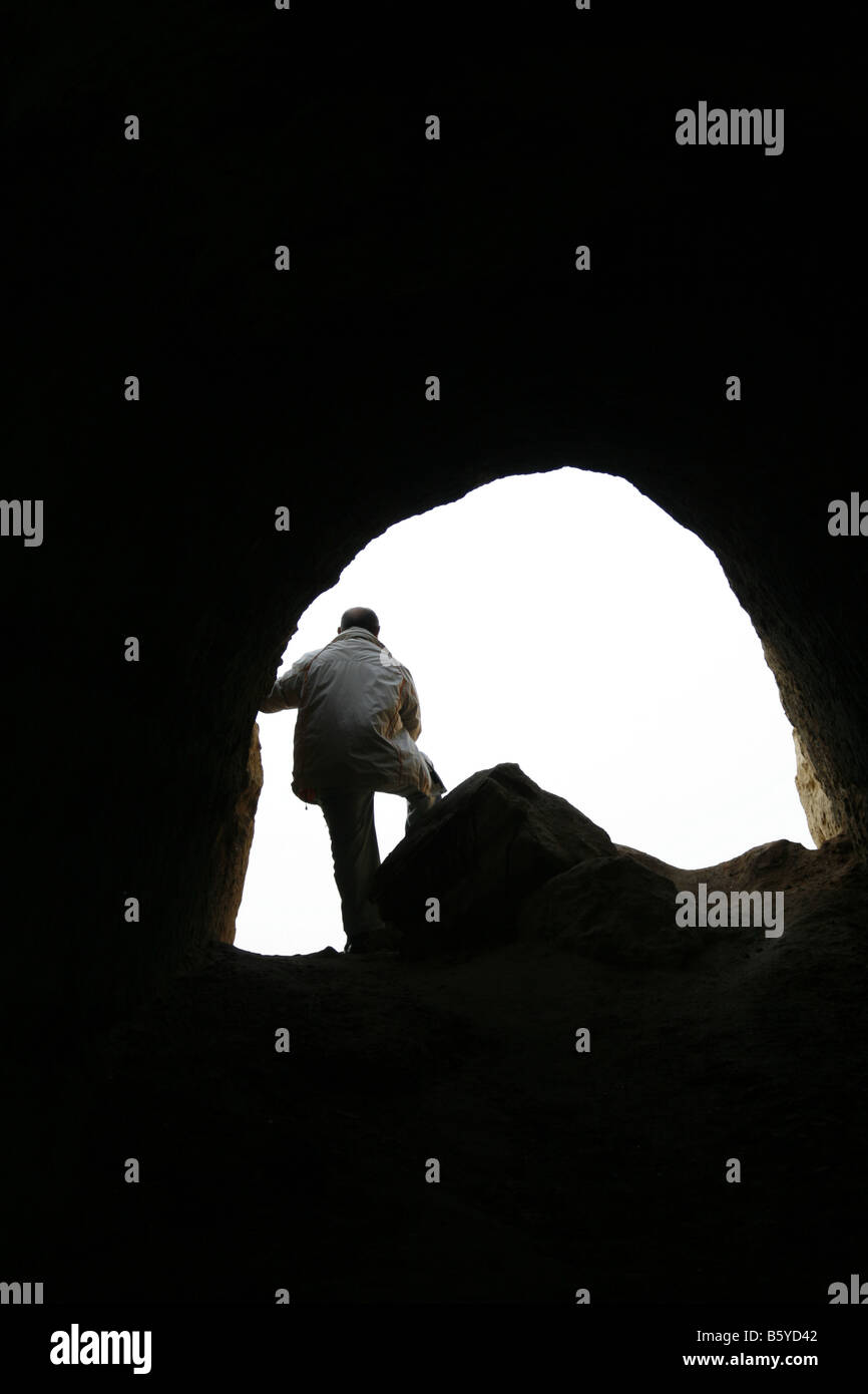 Silhouette dark figure man mood atmosphere hi-res stock photography and ...