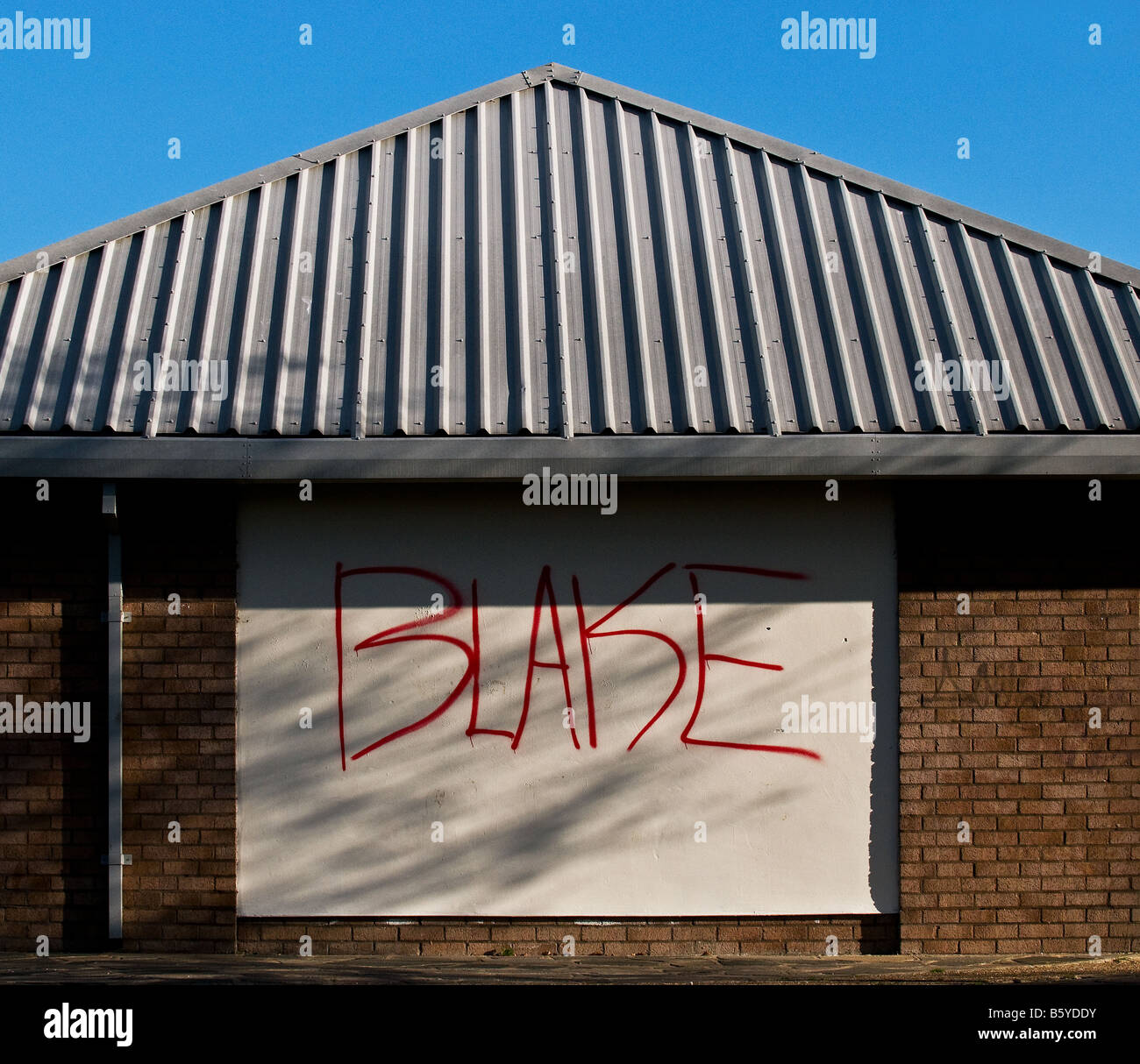 Graffiti on the wall of a building Stock Photo - Alamy