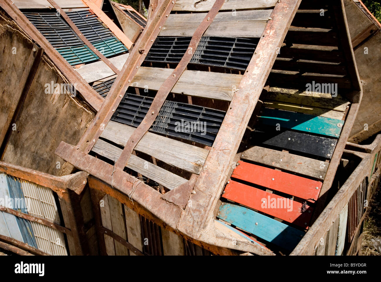 Broken crates hi-res stock photography and images - Alamy