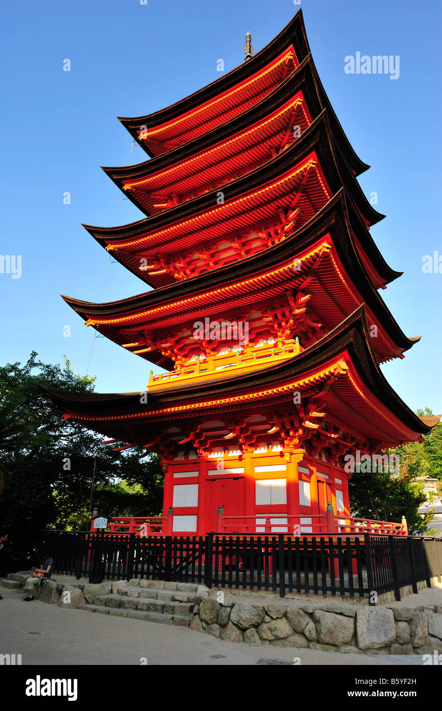 Hokoku Shrine, Miyajima cho, Hatsukaichi, Hiroshima Prefecture, Japan ...
