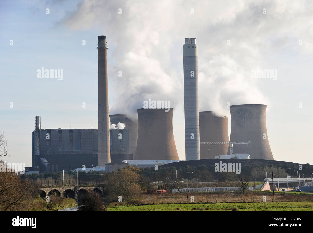 Rugeley power station Staffordshire England UK Stock Photo - Alamy