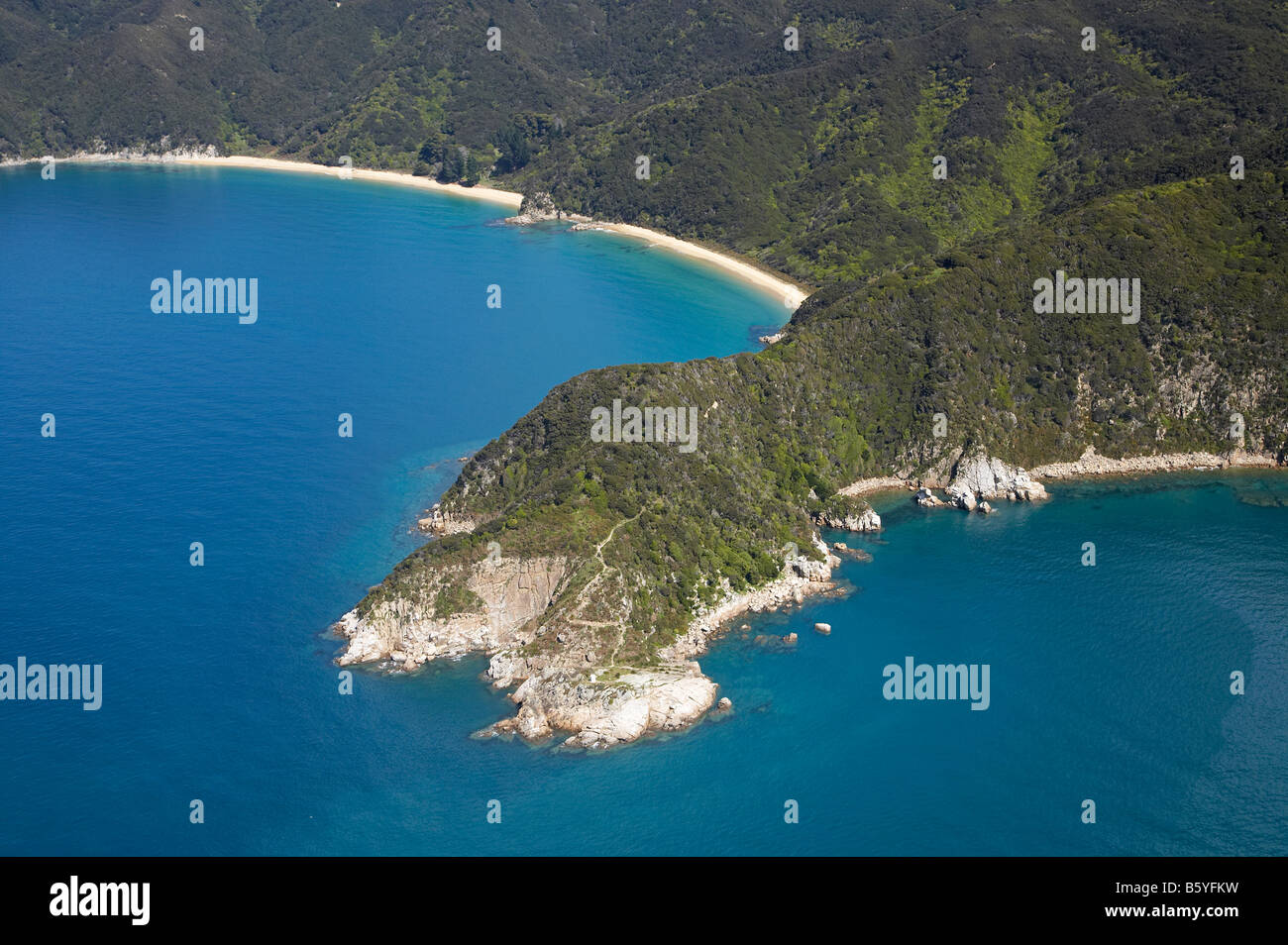 Separation Point and Anatakapau Bay Mutton Cove Abel Tasman National ...