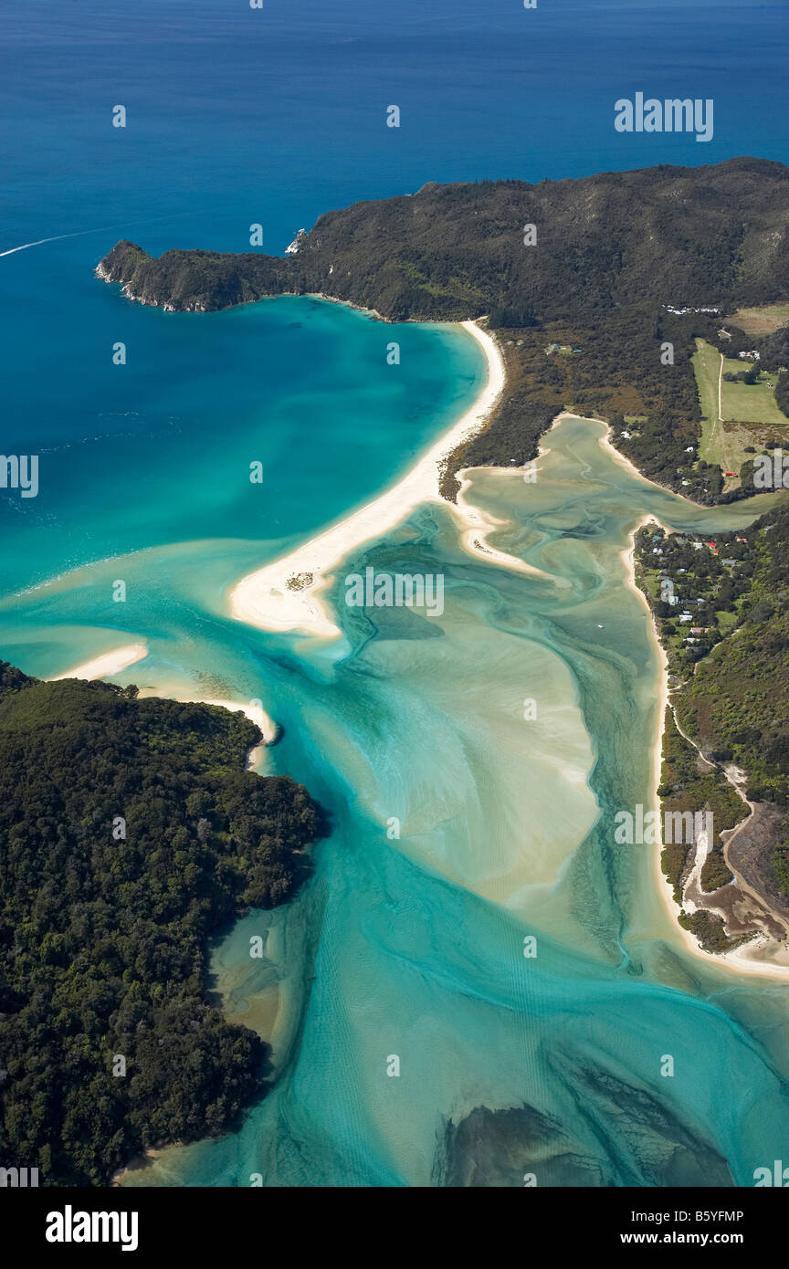 Awaroa bay inlet hi-res stock photography and images - Alamy