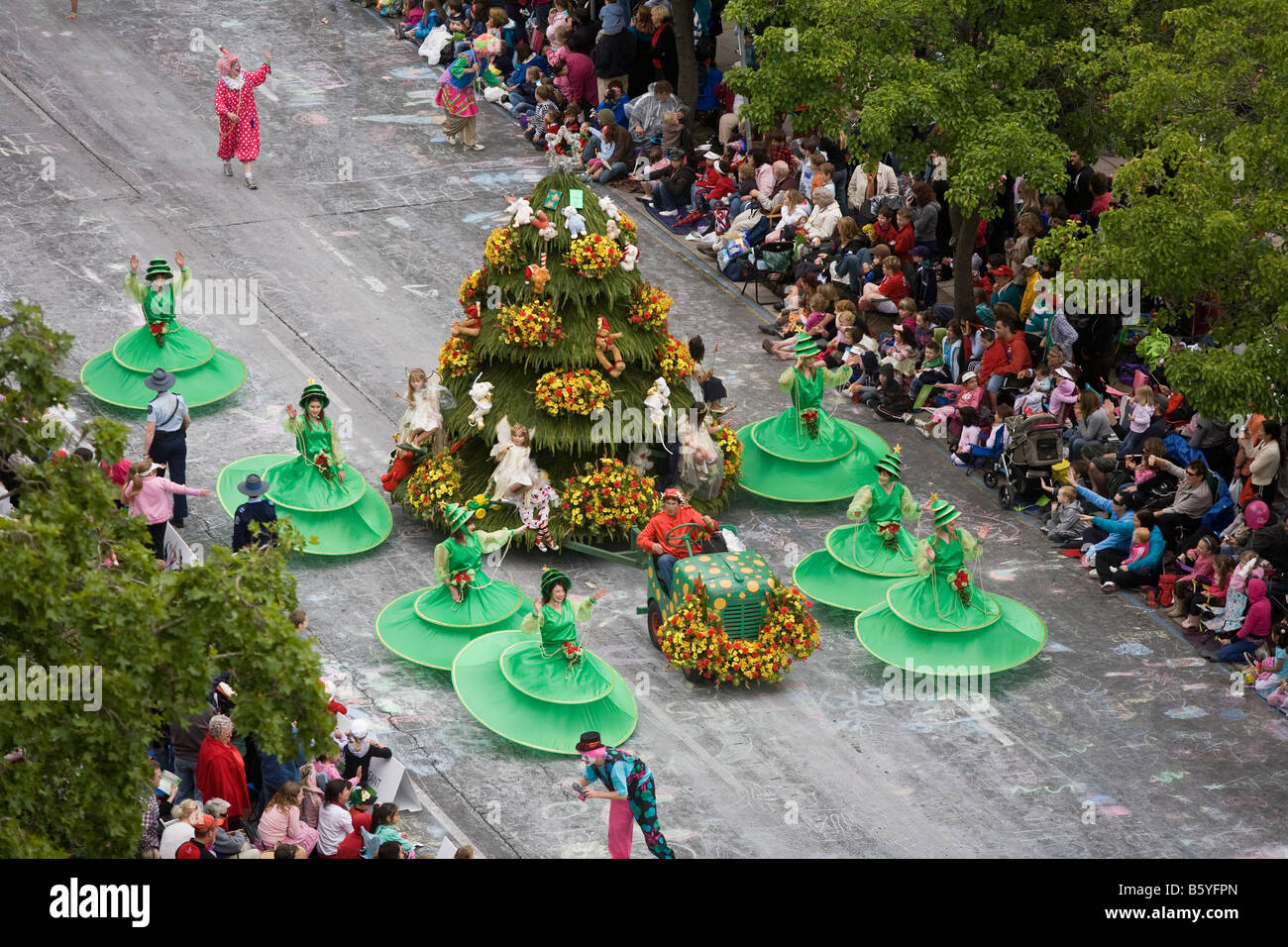 The 2008 Credit Union Christmas Pageant Stock Photo - Alamy
