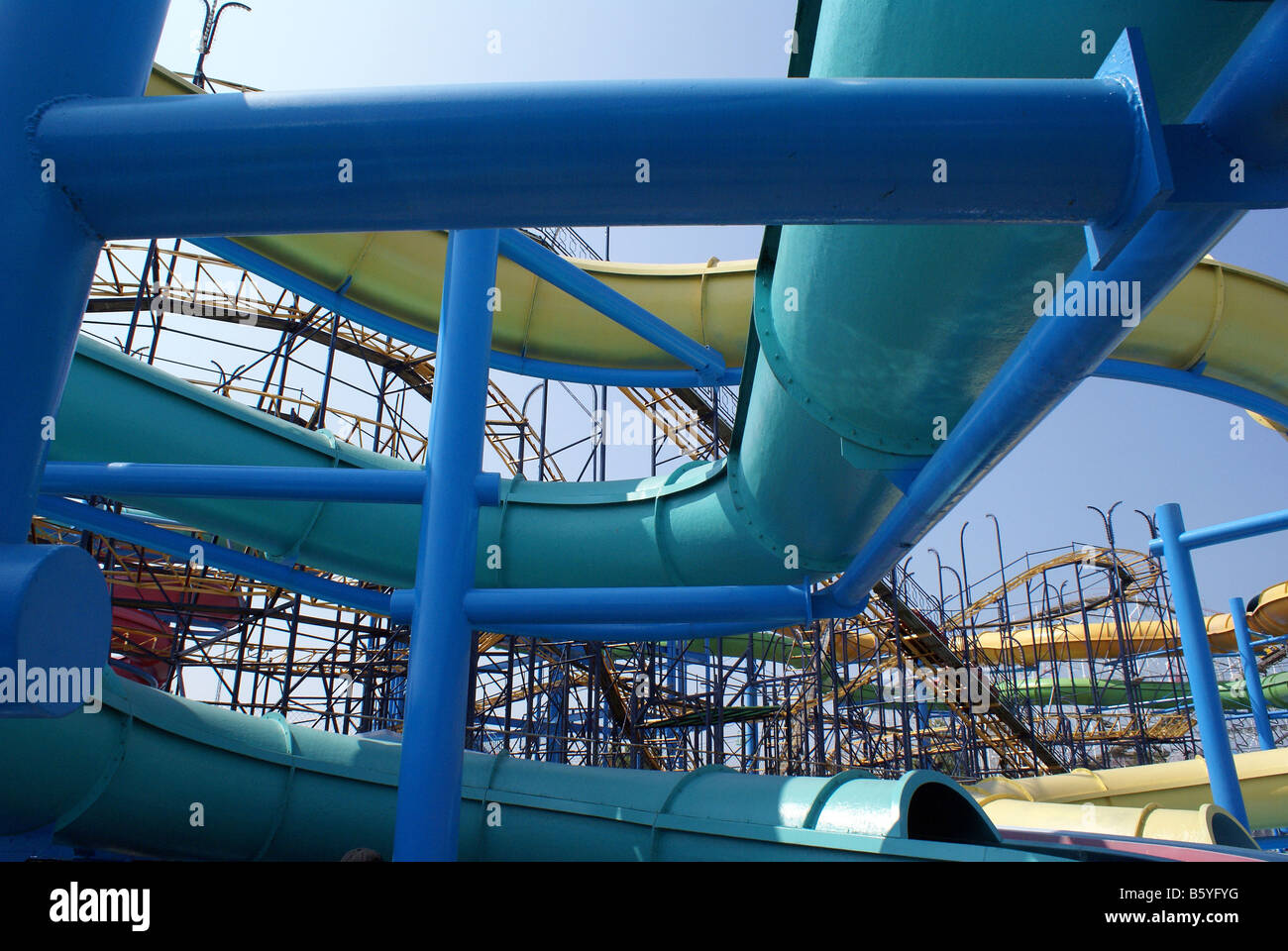 Fairground slides hi-res stock photography and images - Alamy
