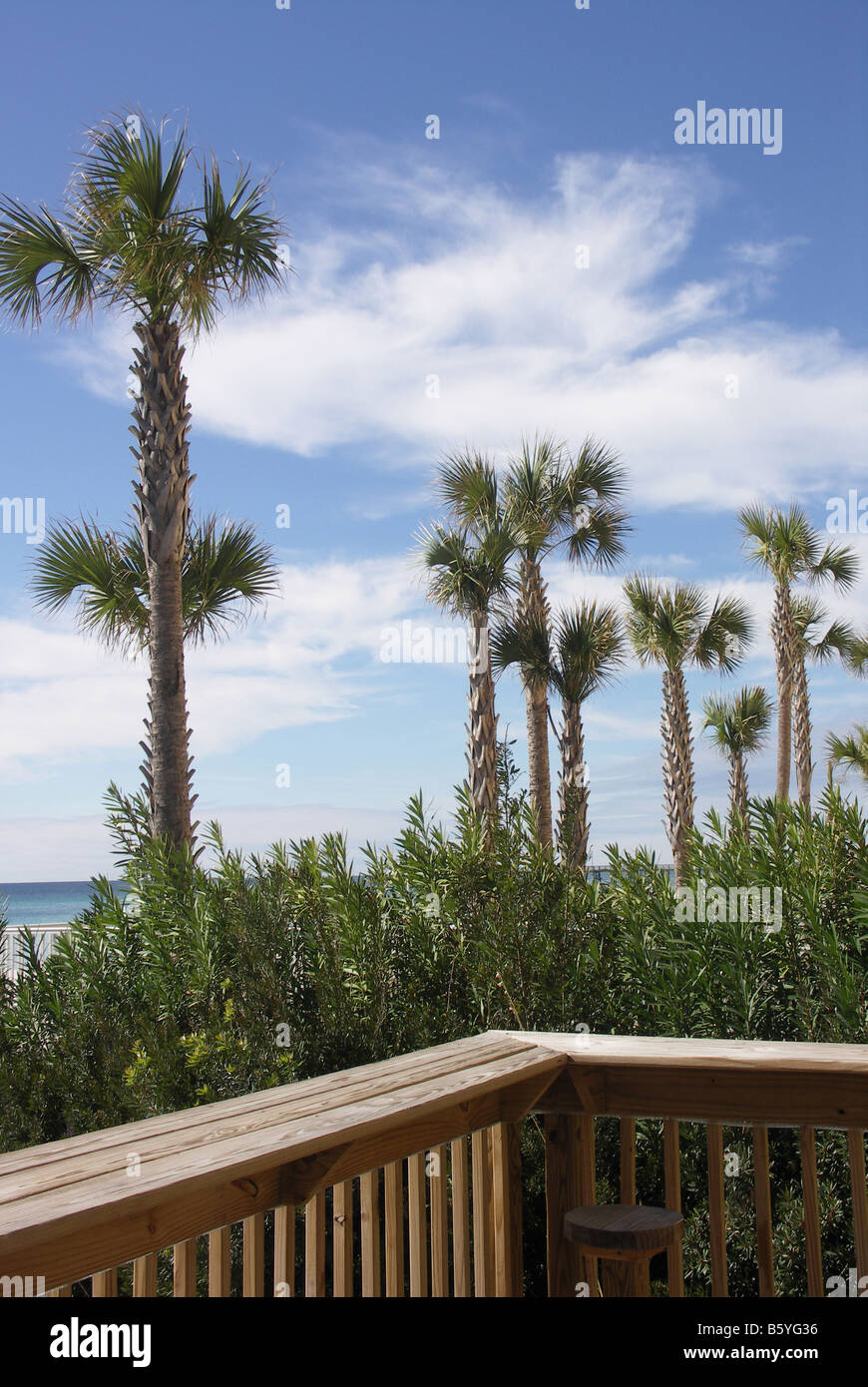 Tranquility rail railing hi-res stock photography and images - Alamy